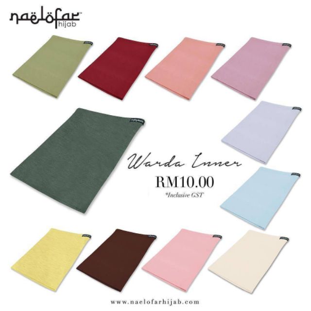 💥💥💯NAELOFAR:Inner warda💥💥 | Shopee Malaysia