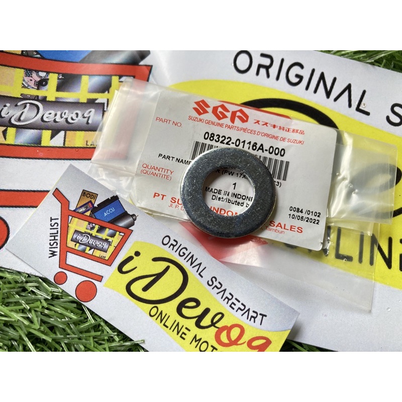 Ring Washer Bosh Axle Middle Standard Suzuki Smash Shogun Satria GSX ...