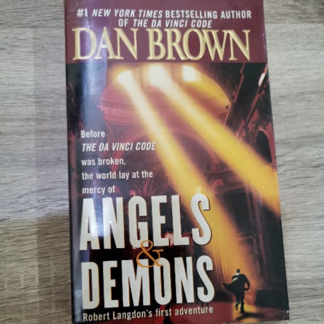 Dan Brown - Angels & Demons (Free gifts & Book wrapped) | Shopee Malaysia