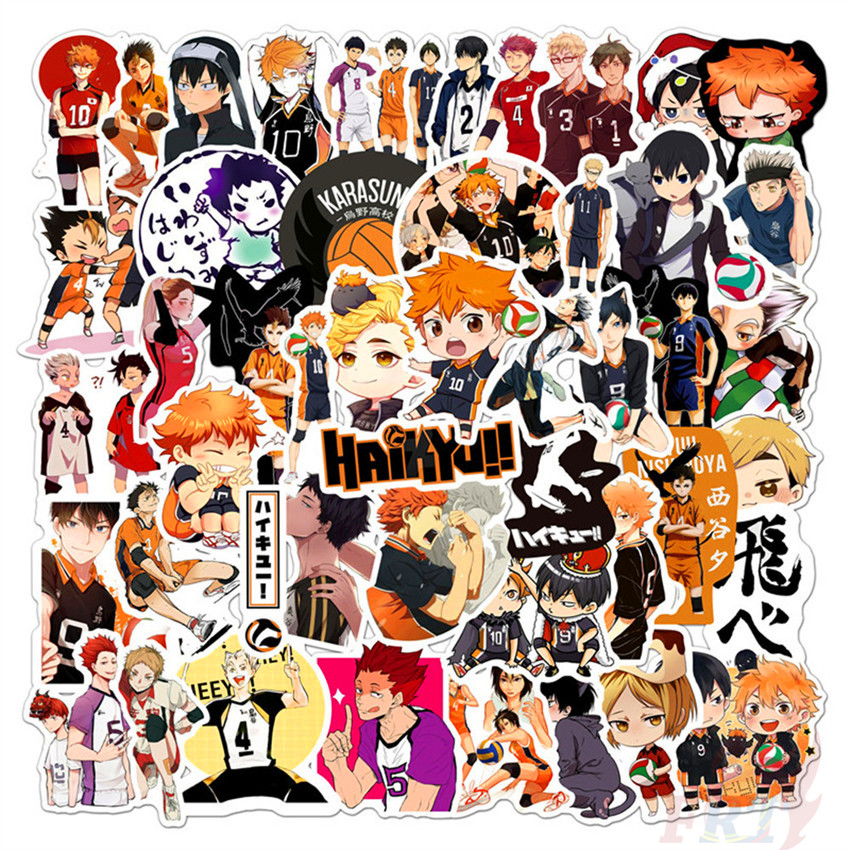 Haikyuu!! - Series 08 Anime Hinata Shoyo KageyamaTobio Stickers 50Pcs ...