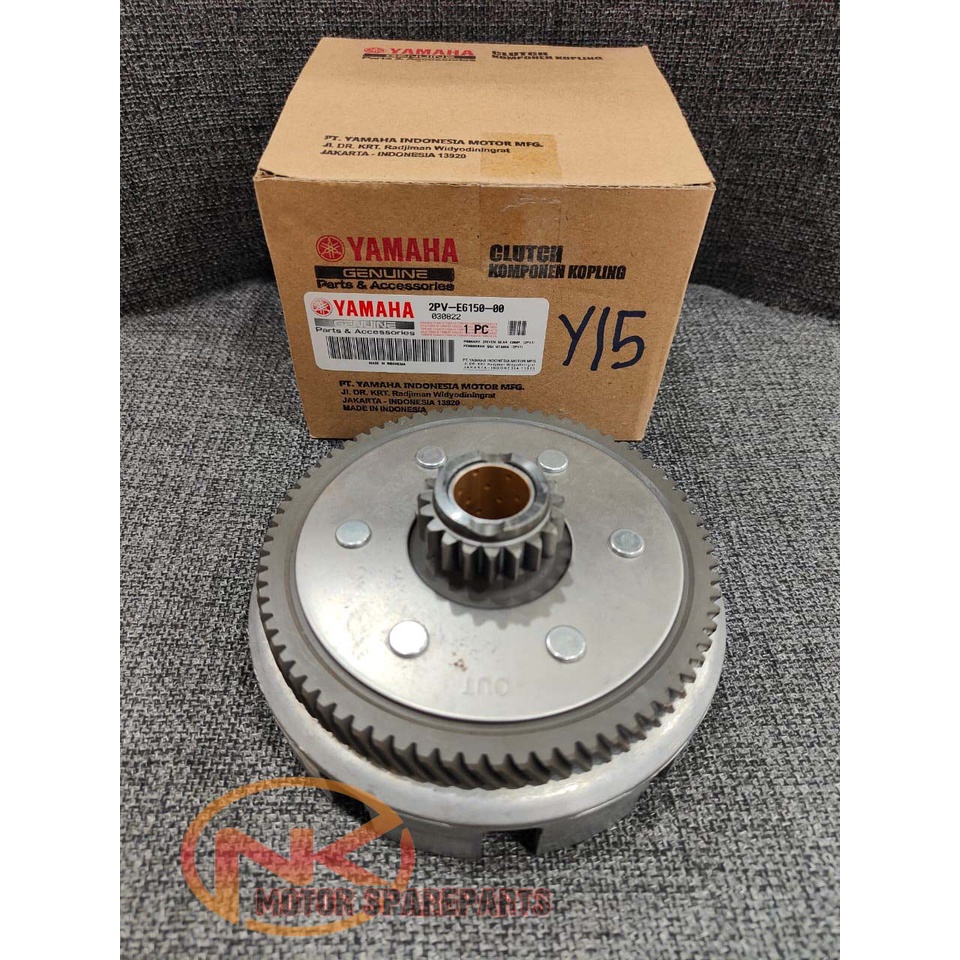 Y15 V1/V2 Primary Driven gear comp/ Clutch big gear 100% original yamaha (not copy) 2PV-E6150-00 ...