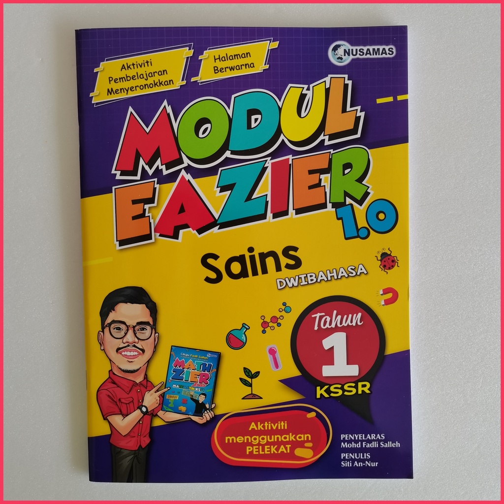[2021] Cikgu Fadli Salleh MATHZIER 1.0 Dan Modul EAZIER 1.0 Tahun 1 KSSR | Shopee Malaysia