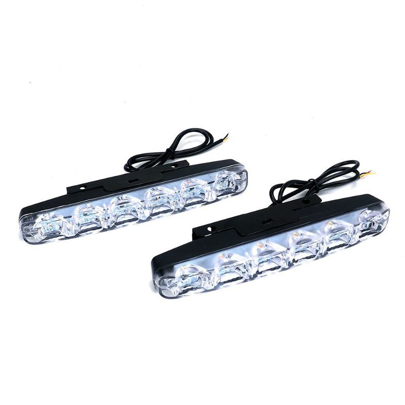 Turn Signal Daytime Cob Day LED Fog Lamp Running Light Bar Front Bumper ...
