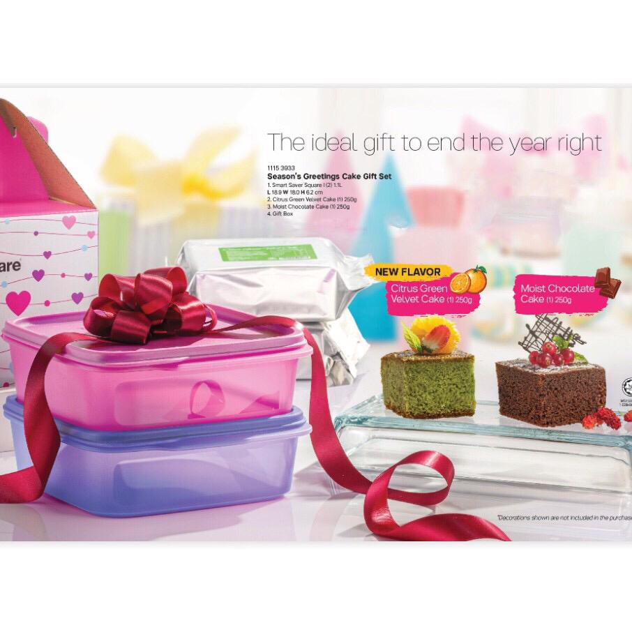 [READY STOCK] - Tupperware - Kek Tupperware Gift Set 💕 Season's ...