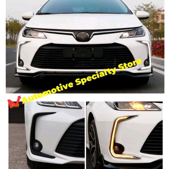 Corolla LED Daytime Running Light Toyota Corolla Altis 2019-2021 With ...