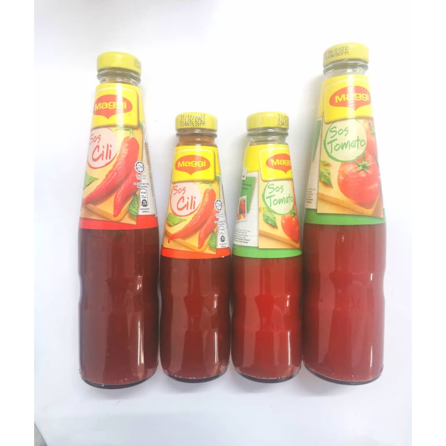 Sos Cili Tomato/Chili Tomato Sauce-Maggi 340g/500g | Shopee Malaysia