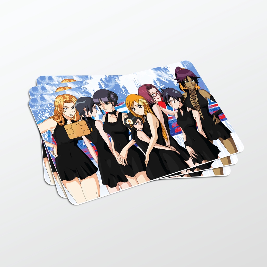 KapzLegacy Bleach Anime ATM Bank Sticker Card Cover Access Touch n Go ...