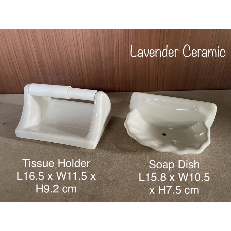 🧺Ceramic Washroom / Bathroom Tissue Holder or Soap Dish🧻 Seramik Tissue ...