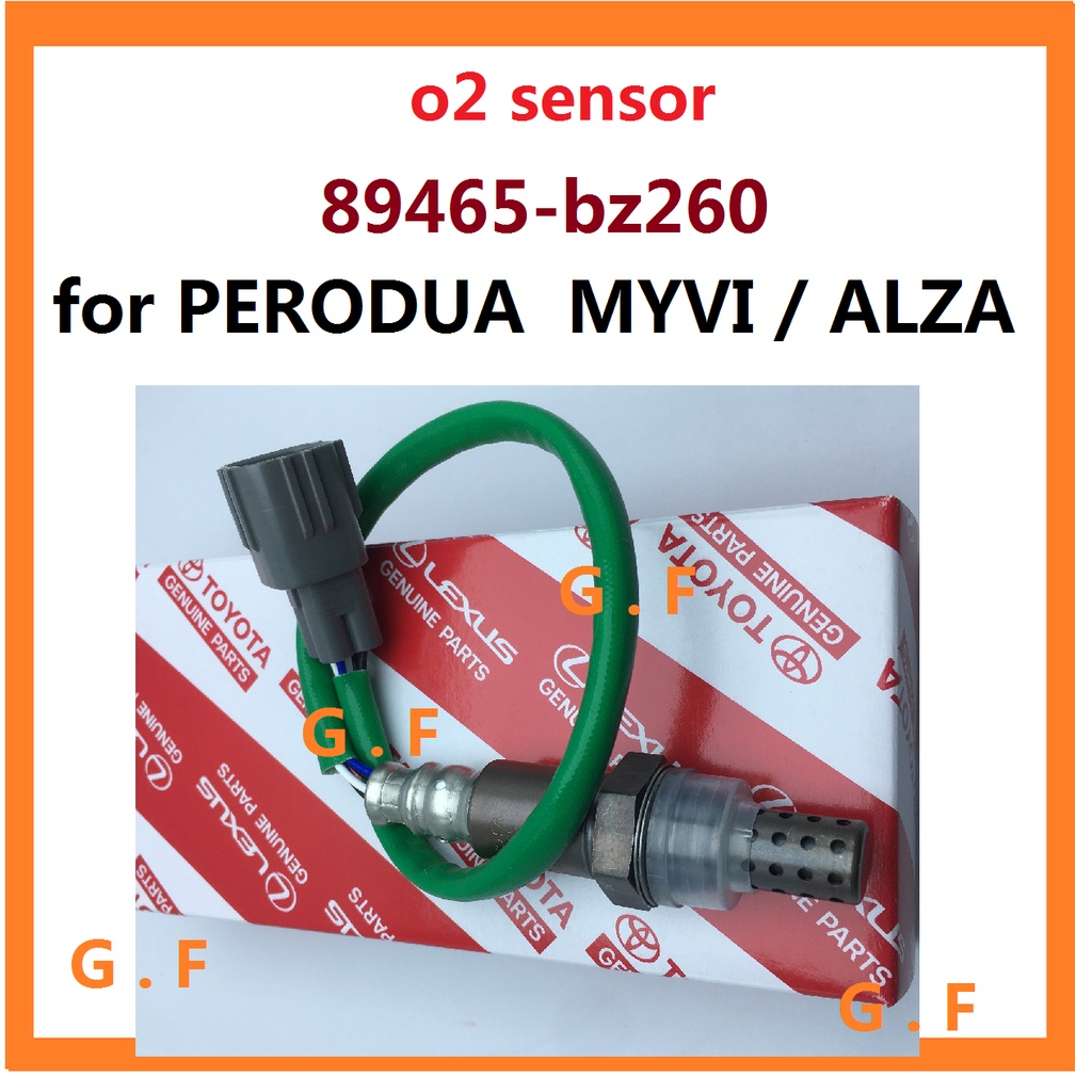 Original denso O2 SENSOR # PERODUA MYVI 1.3 ALZA # 89465-BZ260 # OXYGEN ...