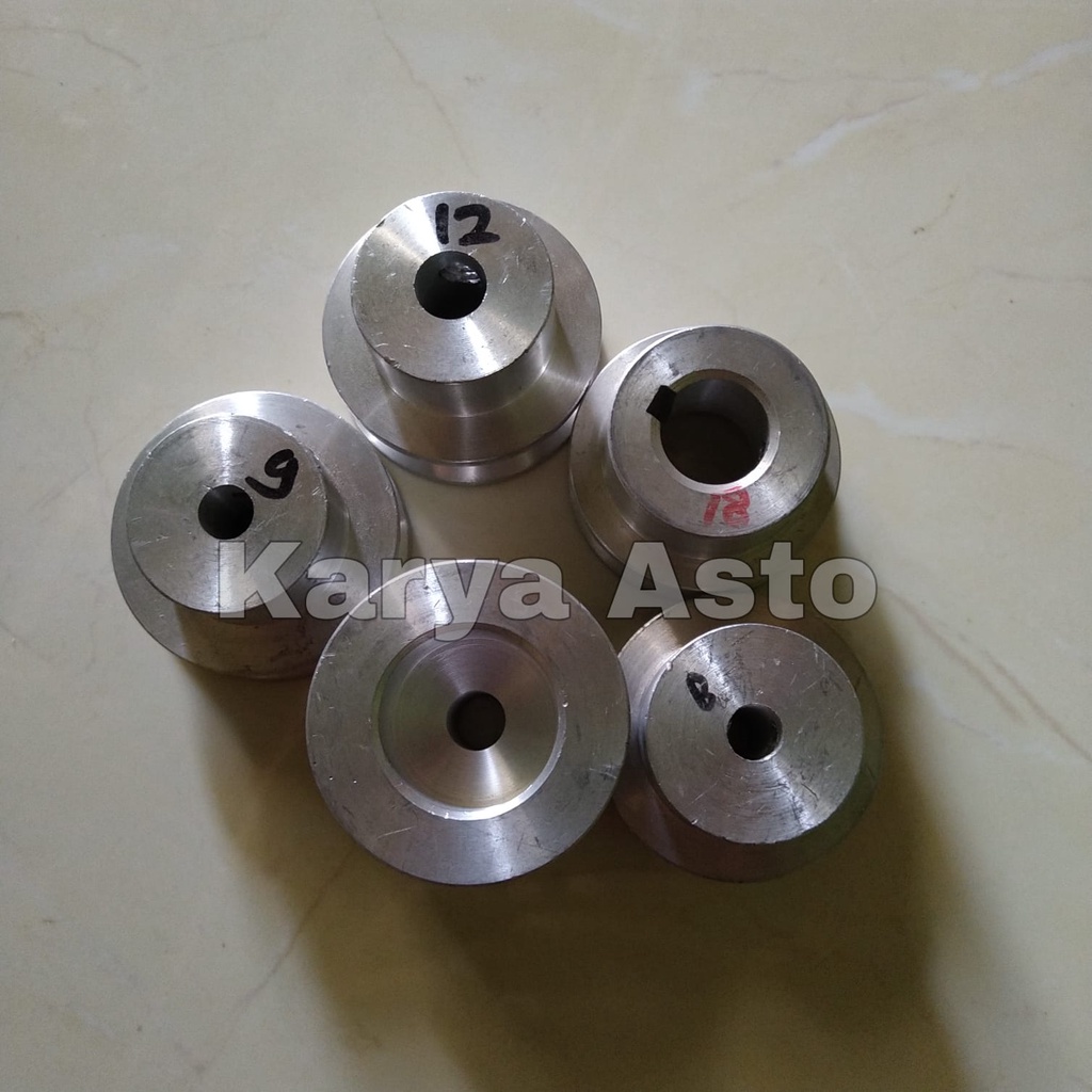 POLI Pulley / pully / poly A1 - 2 inch axle variants 8mm - 25mm ...