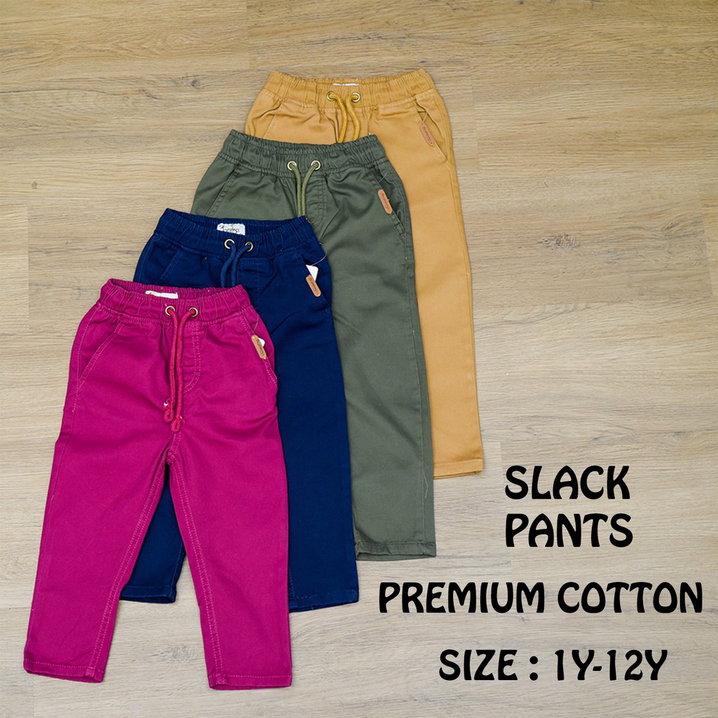 READY STOCK!! SLACK PANTS FOR KIDS | Shopee Malaysia