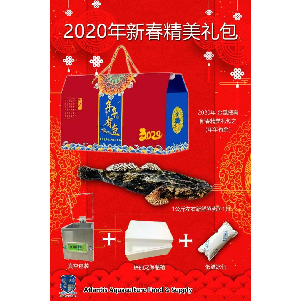 1kg Fresh Soon Hock Marble Goby Fish CNY Gift Pack Vacuum Sealed ...