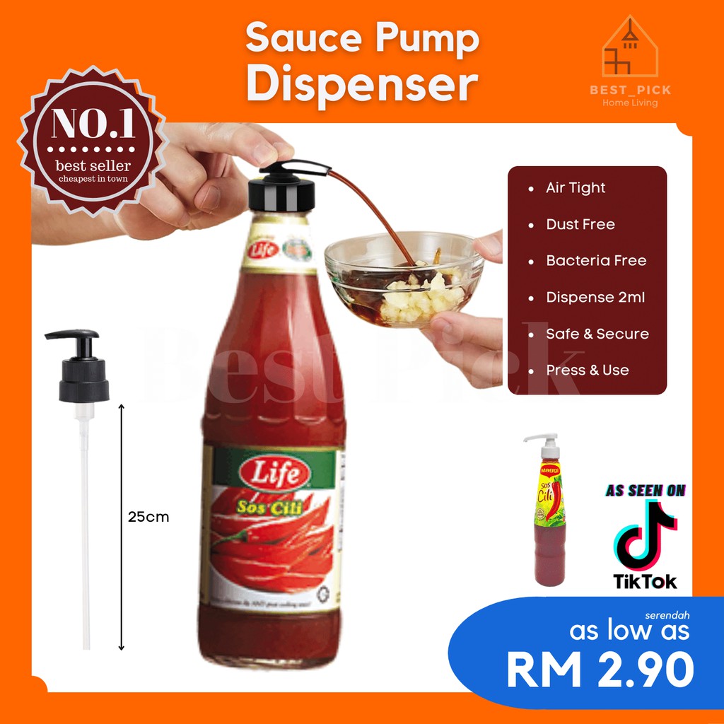 【Ready Stock】Pam Sos Botol Cili Tomato Tiram Sauce Dispenser Oyster ...