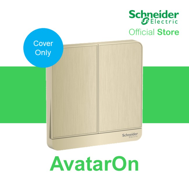 Schneider Electric AvatarOn 2 Gang Switch Cover | Shopee Malaysia