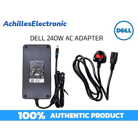 DELL ORIGINAL USED 240W AC ADAPTER 19.5V/12.3A - 7.4*5.0mm | Shopee Malaysia