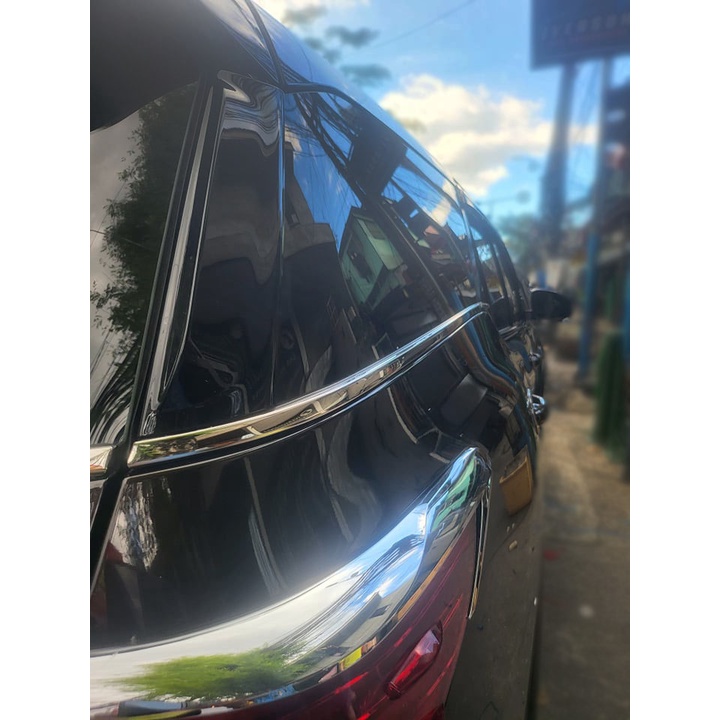 Toyota Fortuner 2016-2019 Chrome Window Trim | Shopee Malaysia