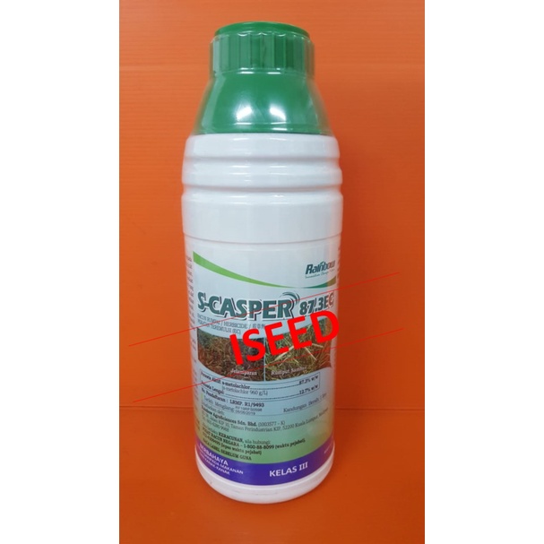 RAINBOW S-CASPER 87.3EC 1L S-metolachlor 87.3% Racun Rumput Pracambah ...