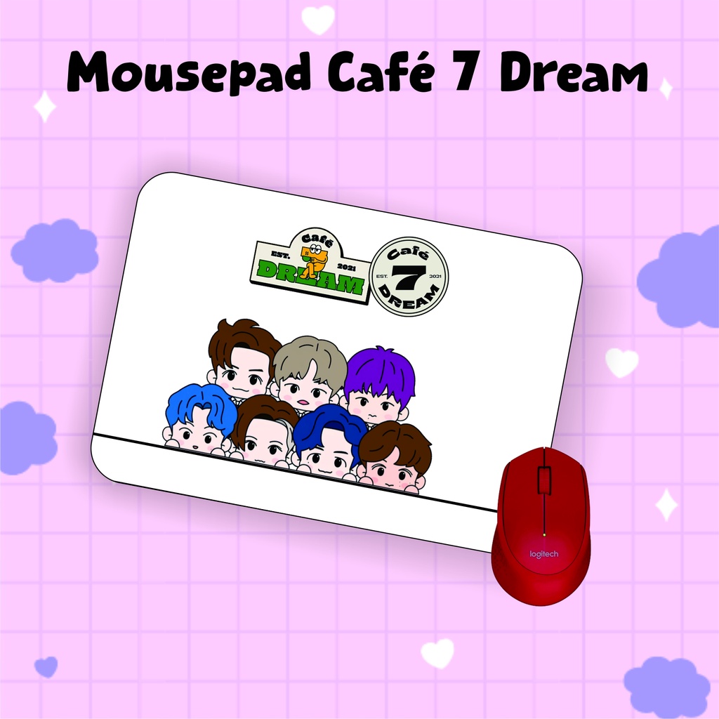 Mousepad NCT DREAM CAFE 7 DREAM || Kpop MOUSEPAD | Shopee Malaysia