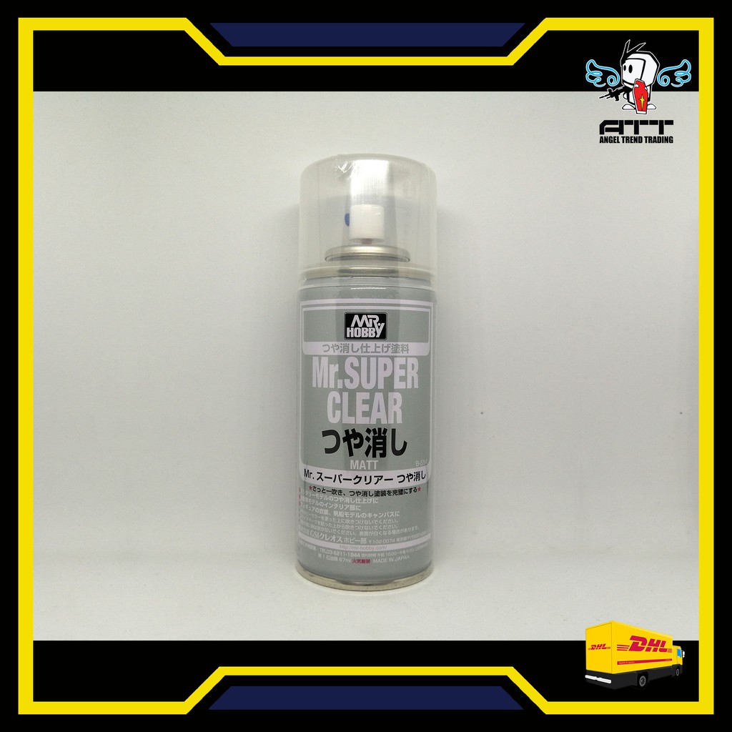 Mr.SUPER CLEAR - MATT (Gunpla Gundam Paint Model Kit Tools Resin Statue ...