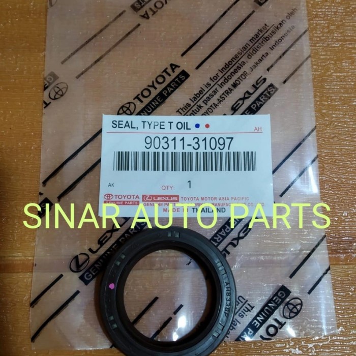 OIL SEAL CAMSHAFT NOKEN AS TOYOTA INNOVA HILUX FORTUNER DIESEL 1KD 2KD ...