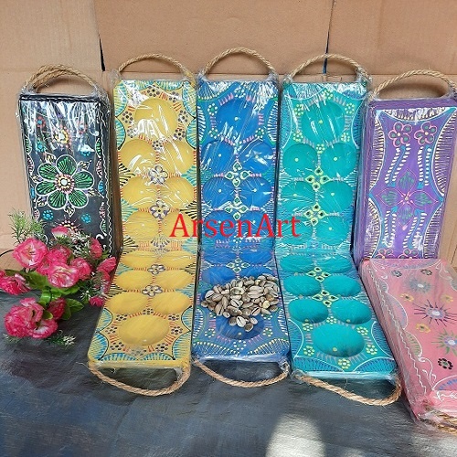 Folding Wooden Congklak Dakon Folding Wooden Congklak Free 100 Pcs ...