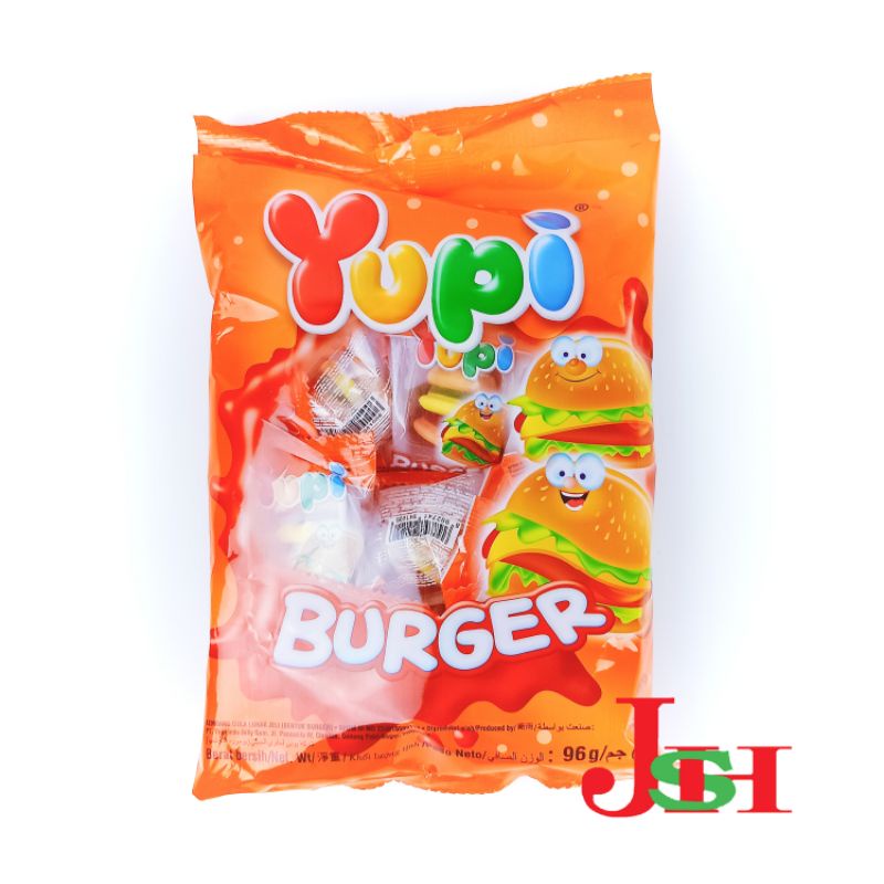 Yupi Burger gummy candy 84g | Shopee Malaysia