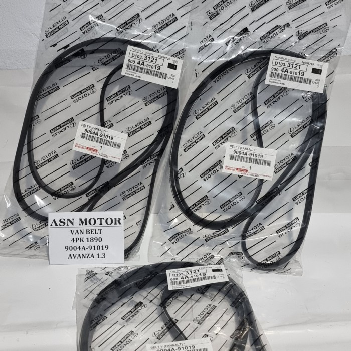 FAN BELT VAN BELT FAN STRAP AVANZA XENIA 1300CC 4PK 1890 | Shopee Malaysia