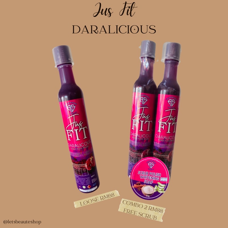 Jusfit Daralicious 💯 Original HQ | Shopee Malaysia