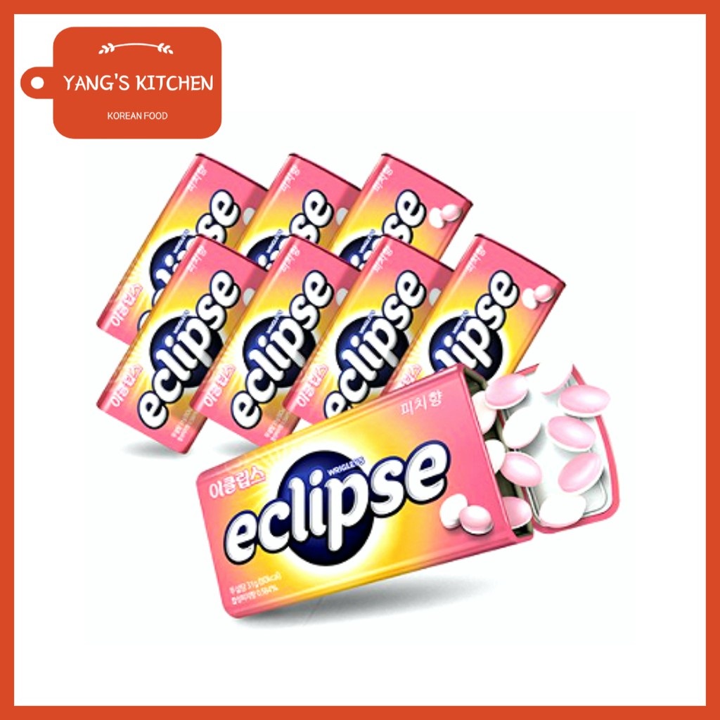 [Eclipse] NO SUGAR Korean Refreshing Peach-flavored Candy 34g x 1ea ...