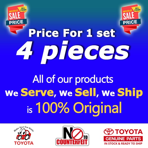 Alphard Vellfire 2.4 (2008-2014) Engine Mounting Set (Set=4pcs) 12361 ...