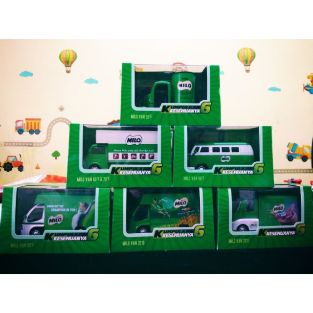 Original Nestle Milo Van Limited Edition Big Size Complete Sets/Van ...