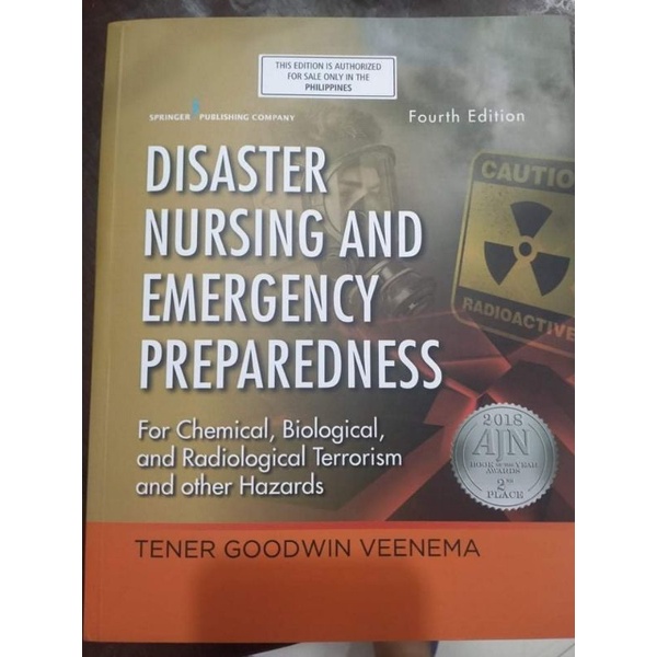 Disaster Nursing and Emergency Preparedness 4th Edition for Chemical ...