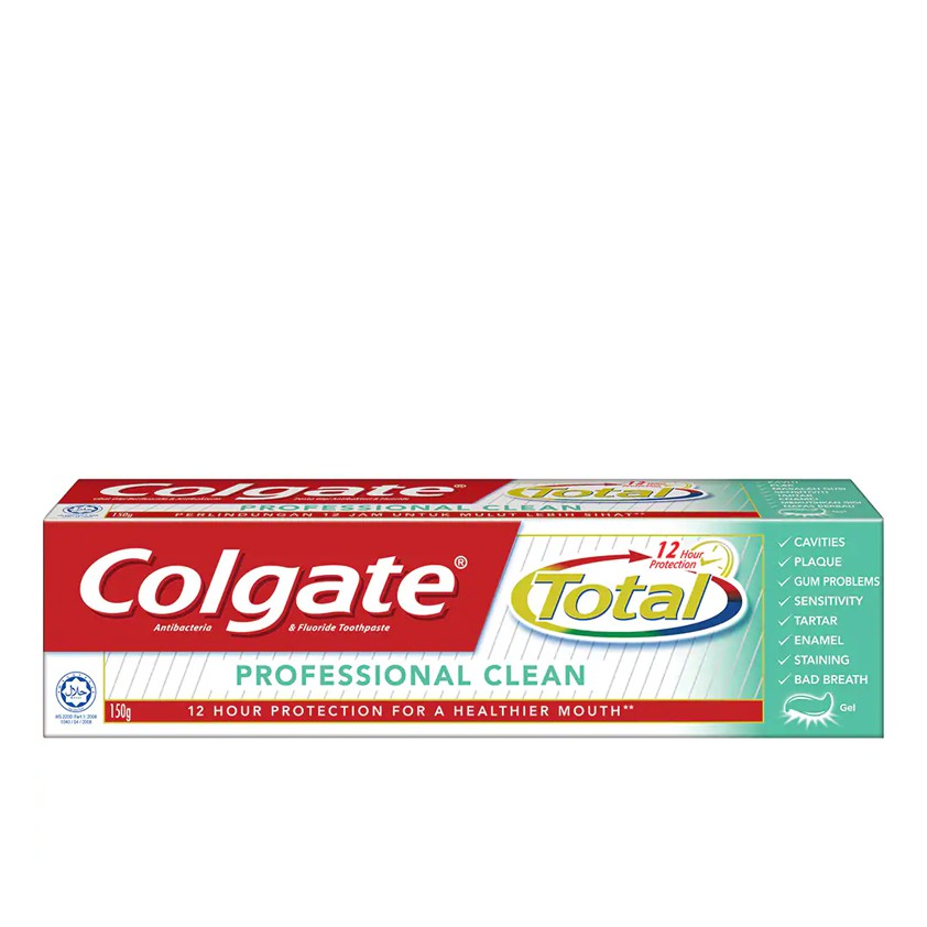 Colgate Total Professional Clean Gel Toothpaste (150g) | Shopee Malaysia