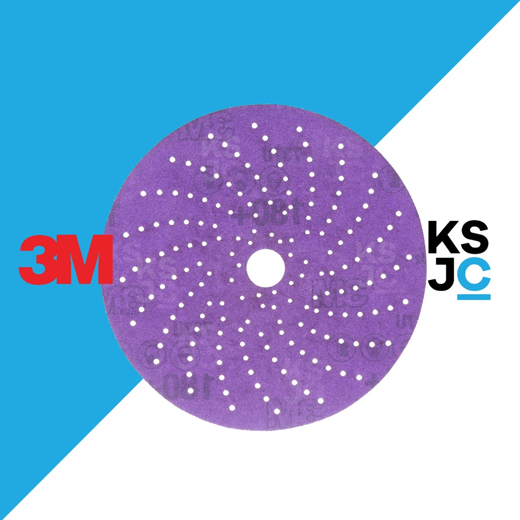 3M Purple Clean Sanding Hookit Disc / CUBITRON II (6inch) G80/G120/G150 ...