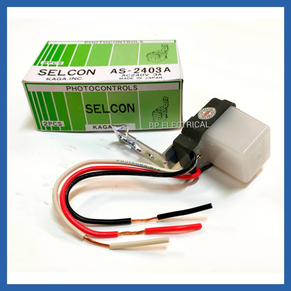 [ORIGINAL] SELCON 3A DAYLIGHT SWITCH / PHOTOCONTROLS SWITCH | Shopee ...