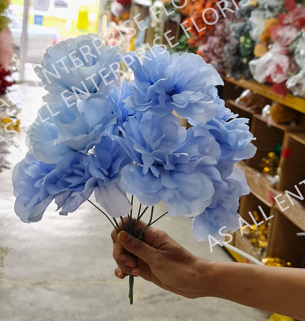 ROSE BESAR 5 KEPALA SETANGKAI HIASAN BUNGA PELAMIN DECORATION HOUSE ...
