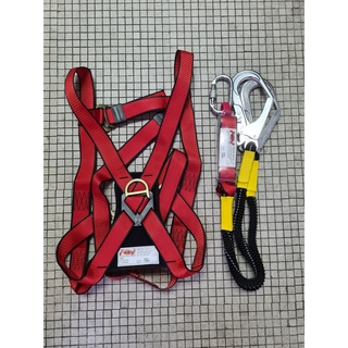SWELOCK K452 Full Body Harness AND K650 Double Lanyard with Shock ...