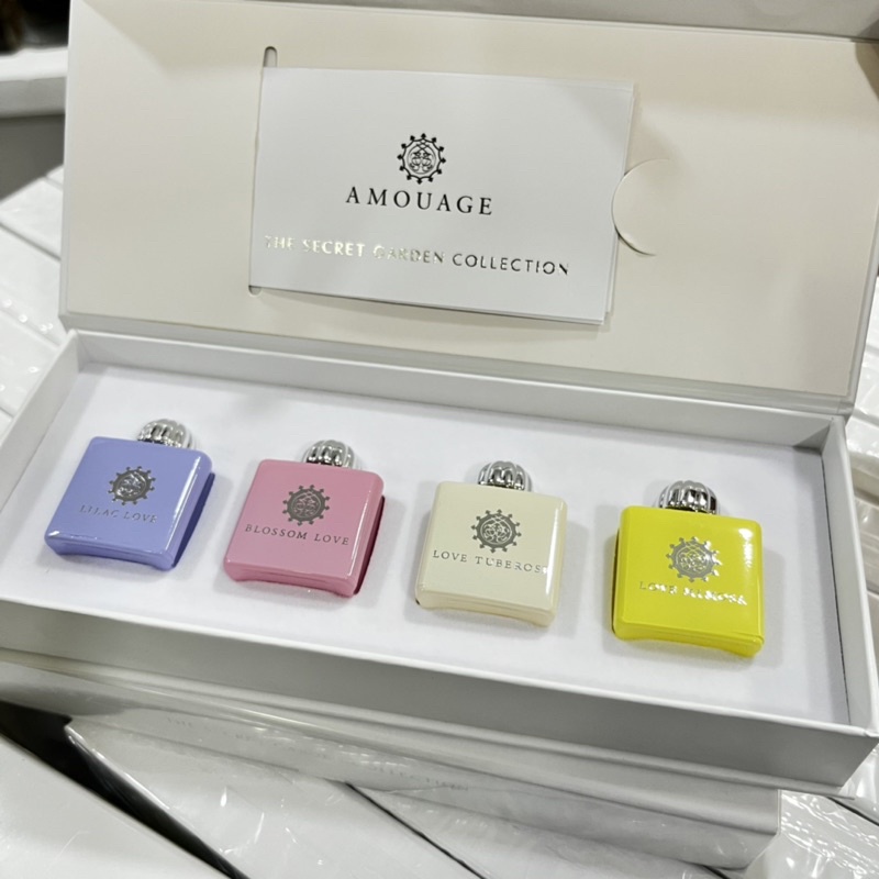 ORIGINAL AMOUAGE COLLECTION MINIATURE SET 4X7.5ML DAB ON FOR WOMEN ...