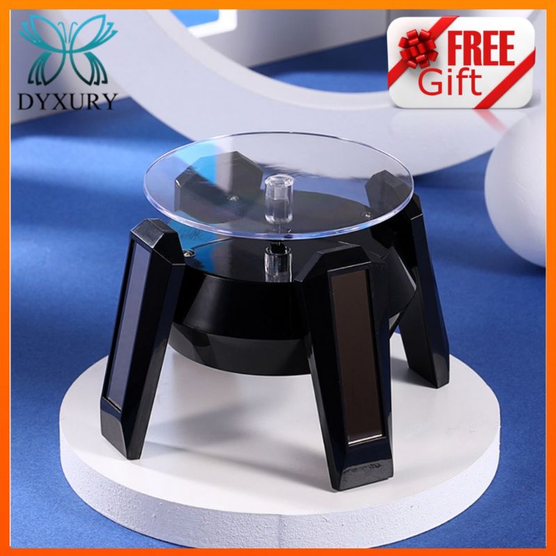 NEW Solar Rotating Showcase 360 Rotating Display Stand Rotation Display ...