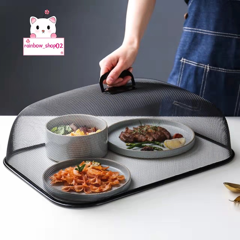 【Ready Stock】Stainless Steel Table Food Cover【现货】不锈钢餐桌食品罩 | Shopee Malaysia