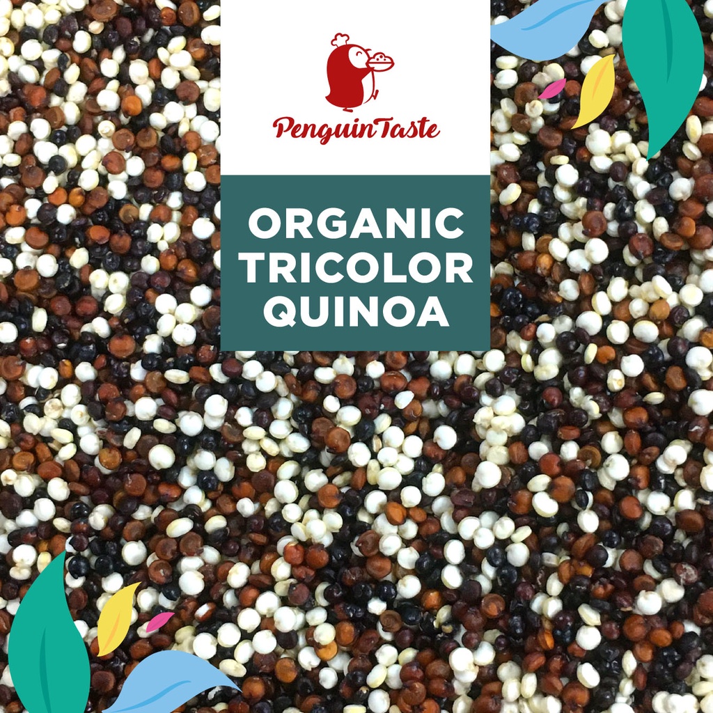 HALAL Organic Tricolor Quinoa by PENGUIN TASTE/ Healthy Snack/ JAKIM ...