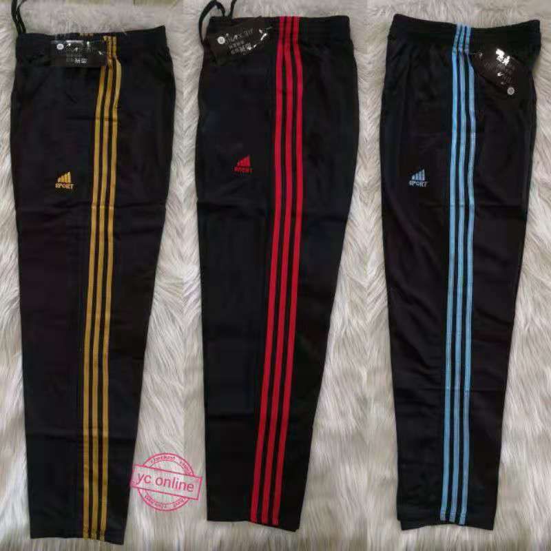 Tracksuit sport Line tiga line tracksuit seluar sport seluar sukan ...