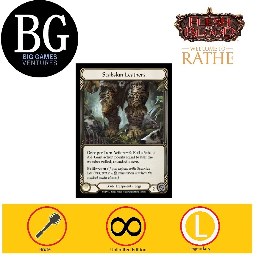 Flesh and Blood: Scabskin Leathers (Welcome to Rathe) | Shopee Malaysia