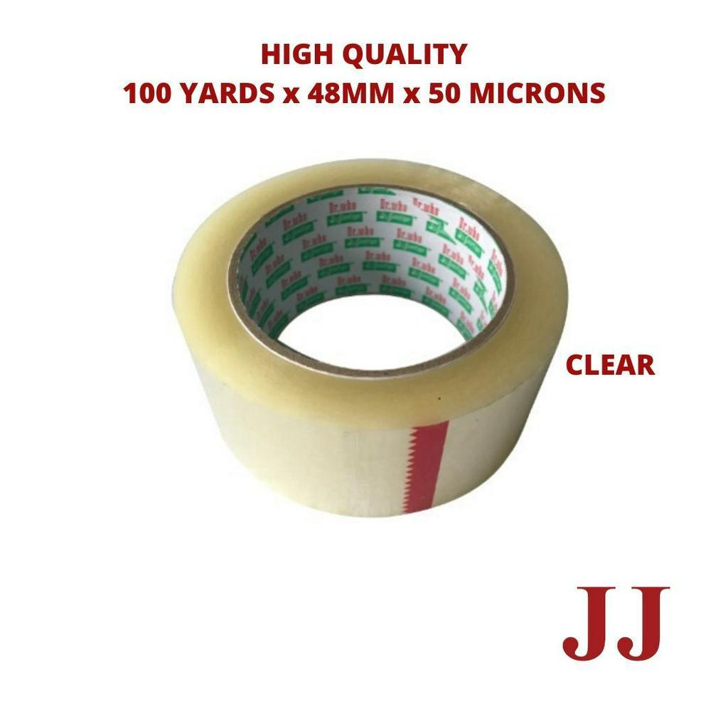 (6 rolls) 48mm x 100yards x 50microns Sweettape Dr Who OPP Tape Clear ...