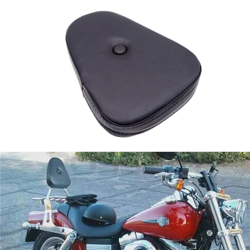 Universal Motorcycle Passenger Seat Rear Pillion Back Pad Backrest Pad ...