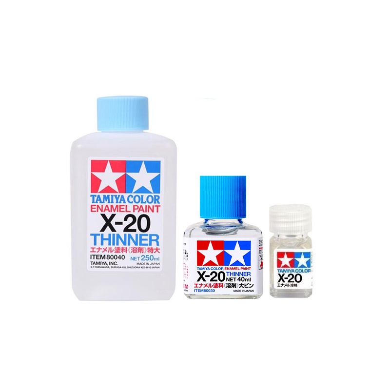 Tamiya Enamel Thinner x20 ( used for cleaning panel line) | Shopee Malaysia