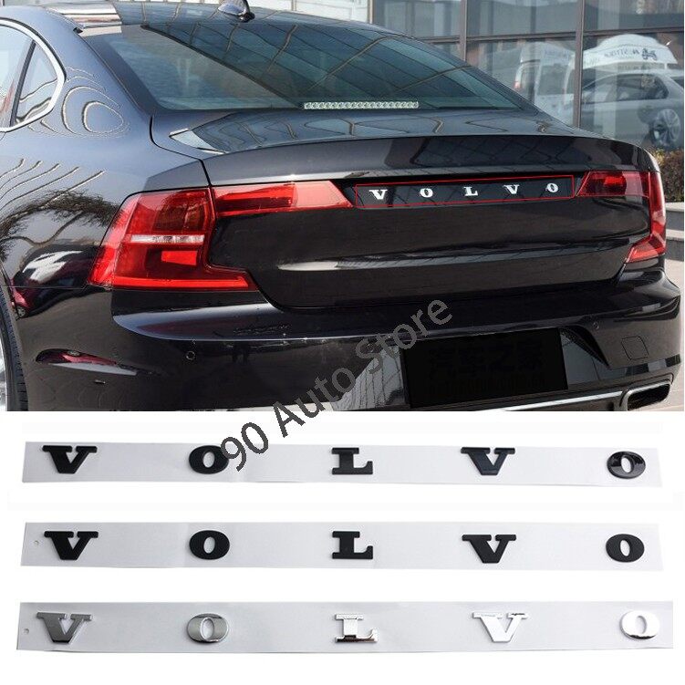 HYS Modified ABS Car Rear Sticker for Volvo XC60 XC90 S90 XC40 S60 Auto ...