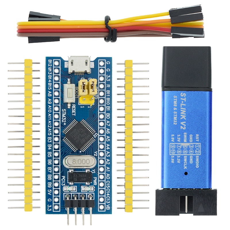 ST-LINK V2 Simulator Download Programmer STM32F103C8T6 ARM STM32 Minimum System Development ...