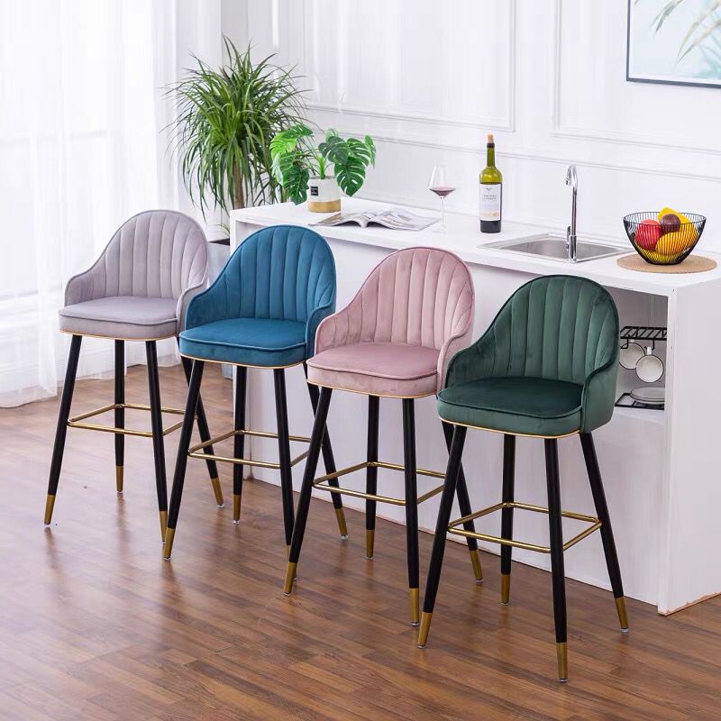 Luxury Stool High Stool Nordic Simple Stool Iron Art Fashion Chair ... Luxury Stool High Stool Nordic Simple Stool Iron Art Fashion Chair ...