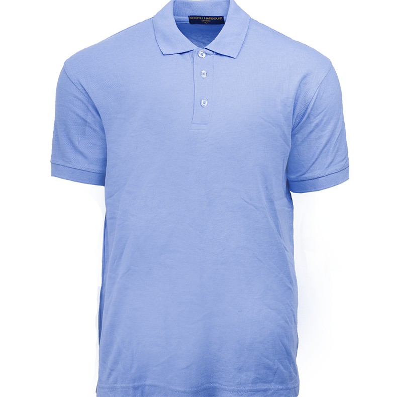 GILDAN x North Harbour Soft-Touch Polo Shirt Plain Polo Unisex Baju ...